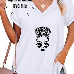 BOSS LADY Digital Download SVG File, Svg File for Cricut, Instant ...