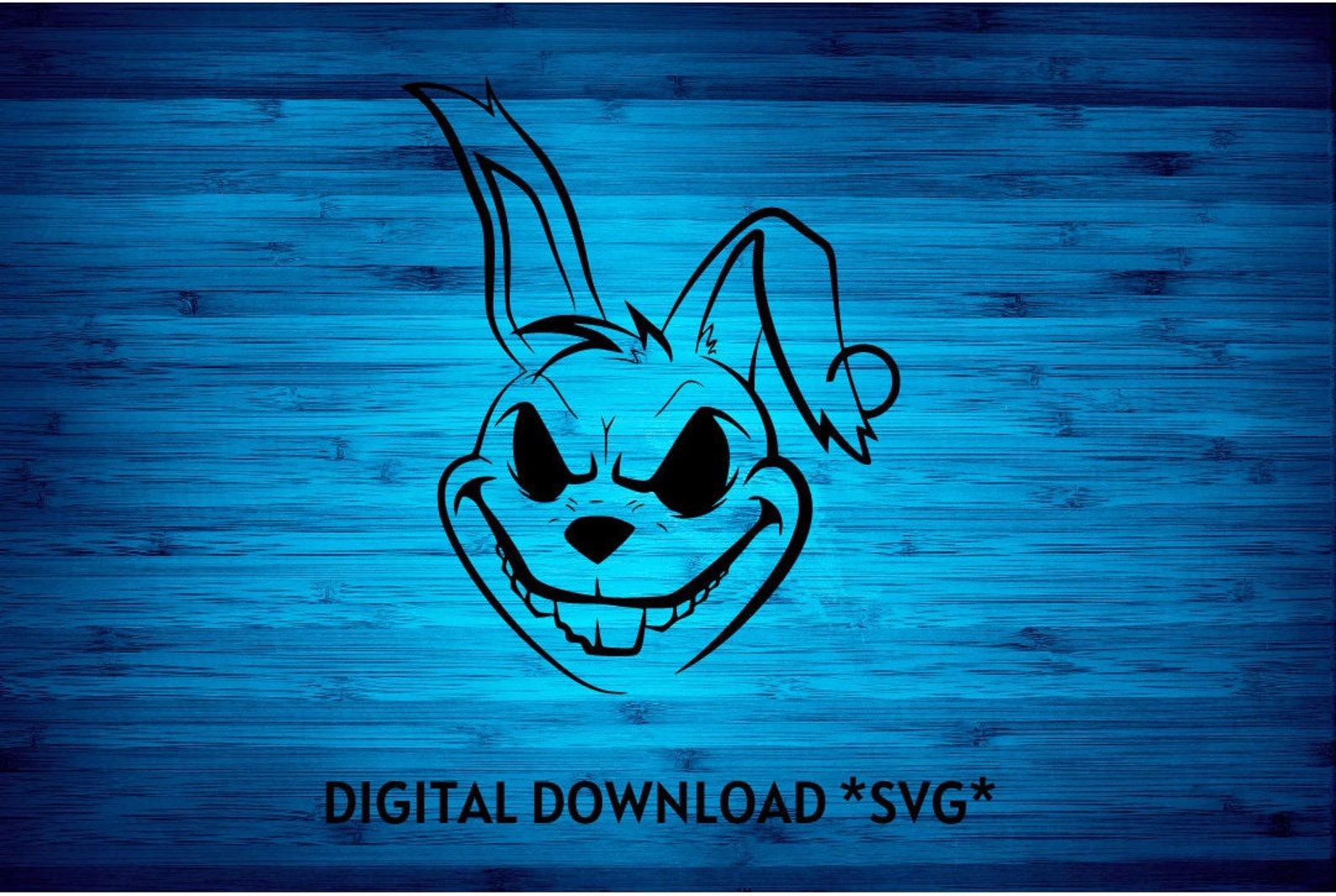 EVIL RABBIT Digital Download SVG File, Svg File for Cricut, Instant ...