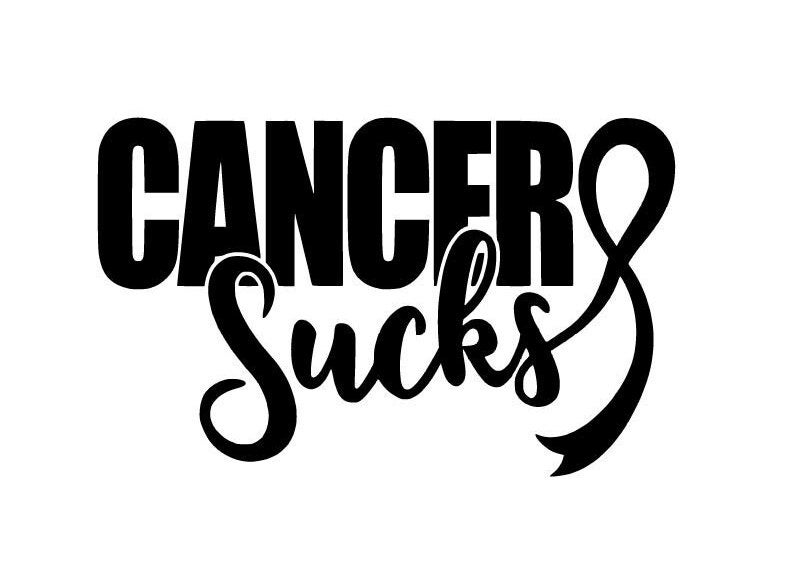 CANCER SUCKS Digital Download SVG File Svg File for Cricut - Etsy