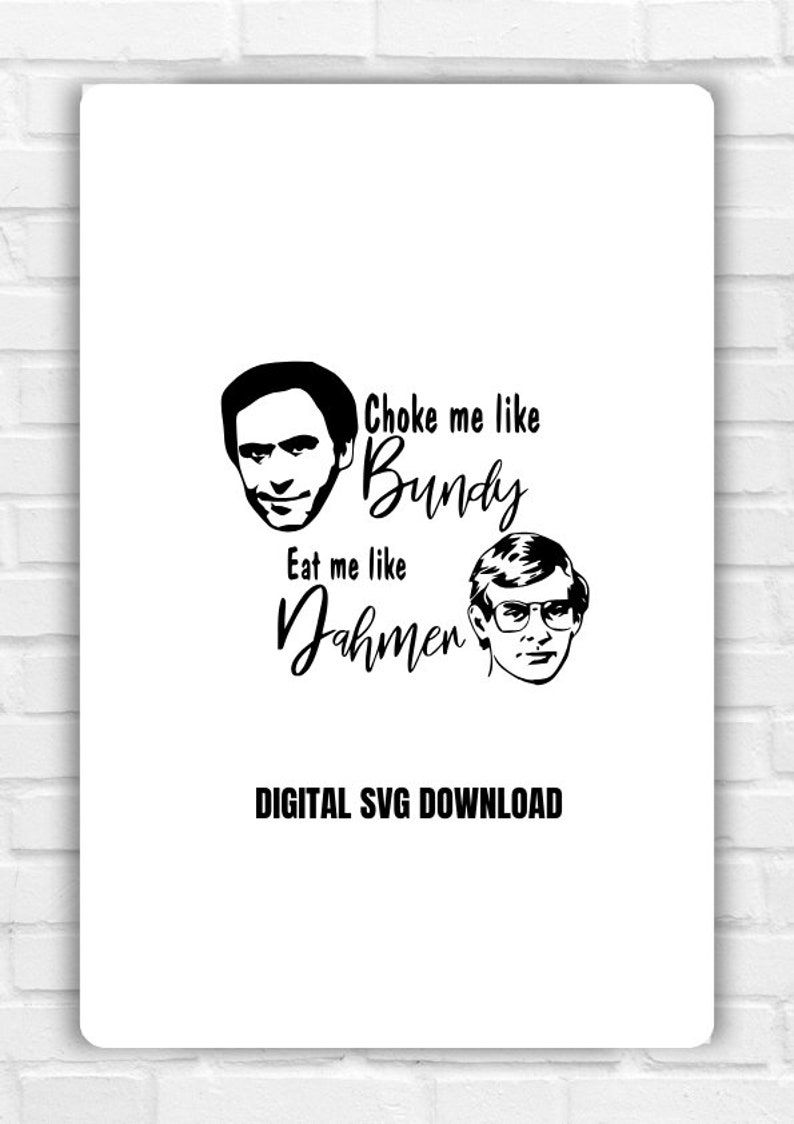SERIAL KILLER Digital Download SVG File, Svg File for Cricut, Instant ...