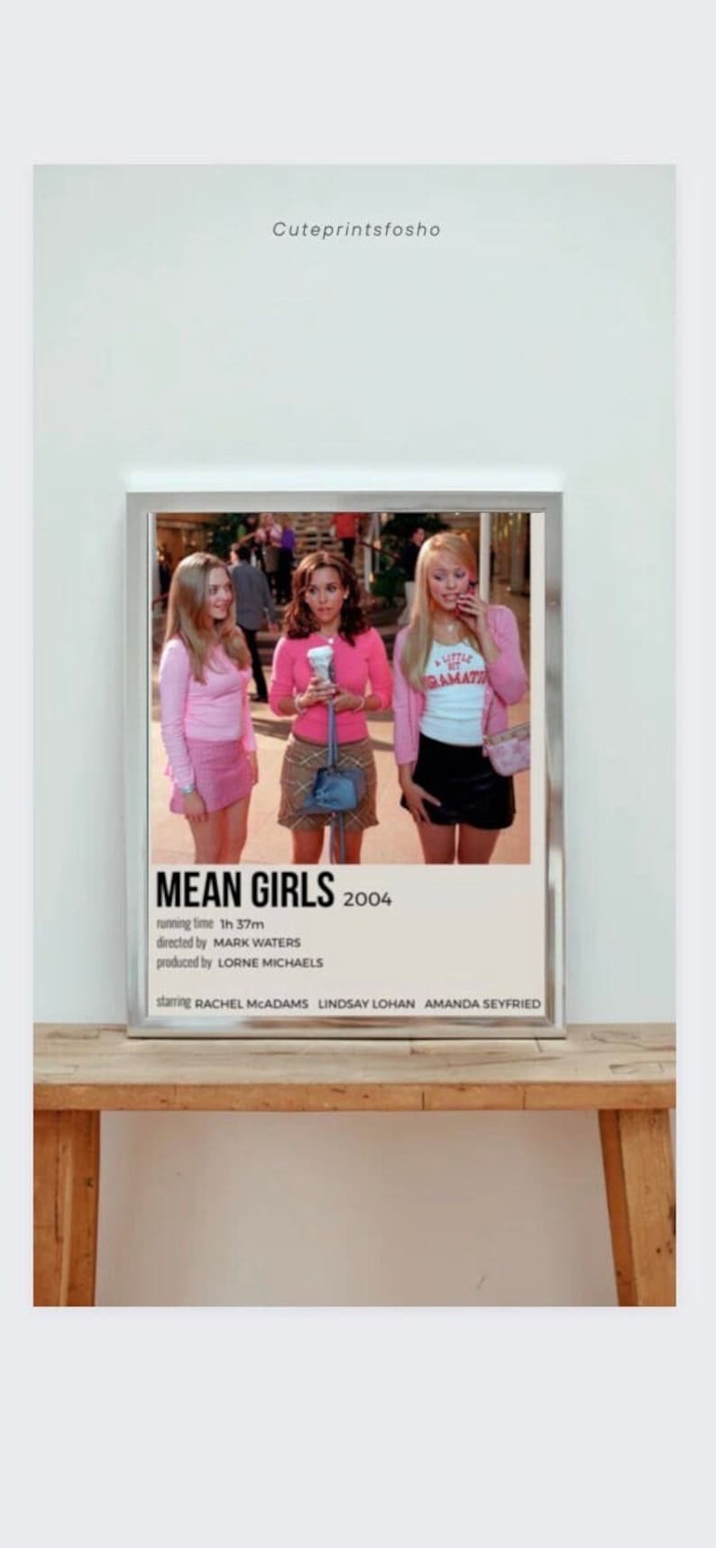 Mean Girls Movie Poster - Etsy