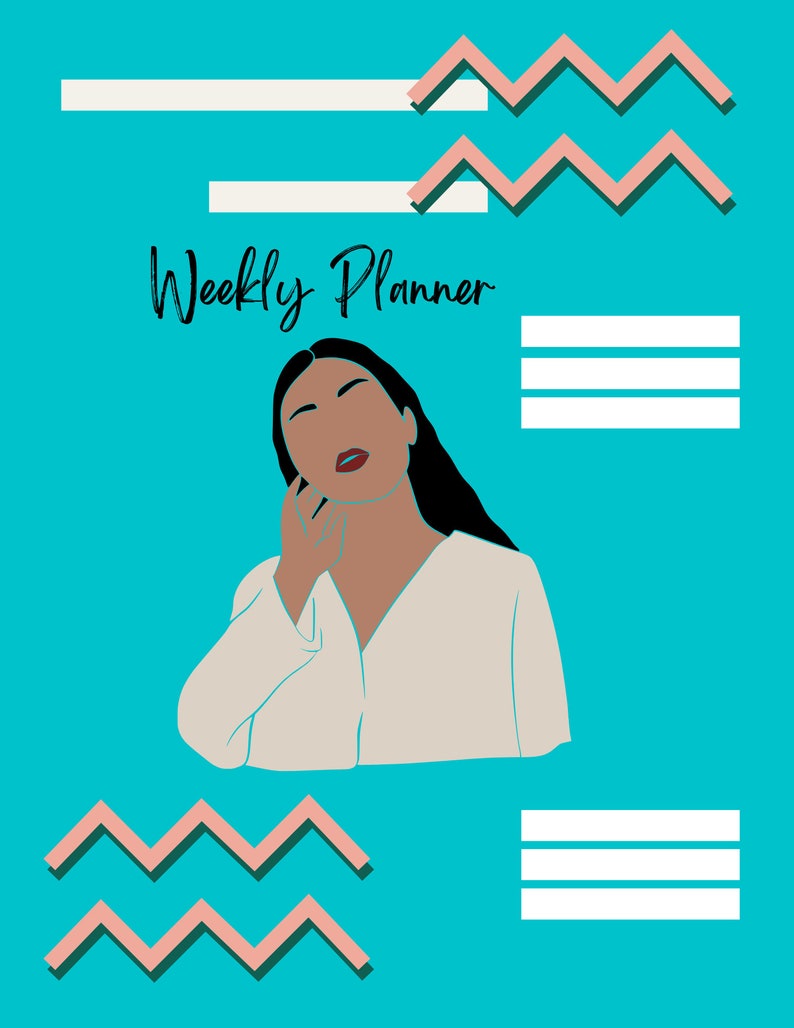 Canva Digital Planner Printable Planner To Do Lists Goal Tracker Habit