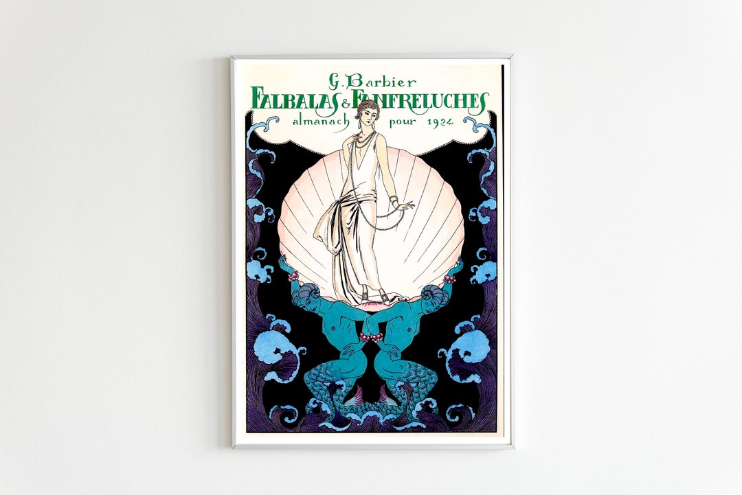 Falbalas & Fanfreluches IV 1924 by George Barbier, Vintage French ...