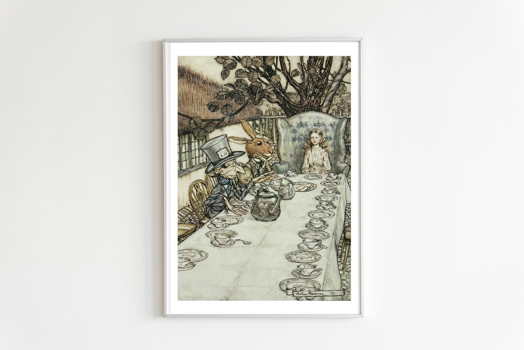 A Mad Tea Party, 1907, Alice's Adventures in Wonderland by Arthur ...