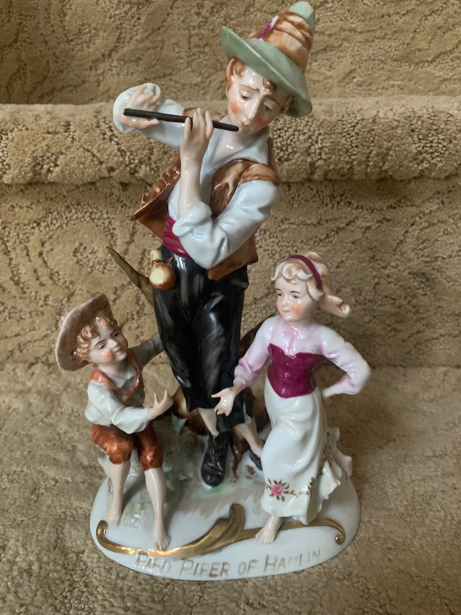 Kalk Porcelain Figurine Germany Marked Double Arrows - Etsy