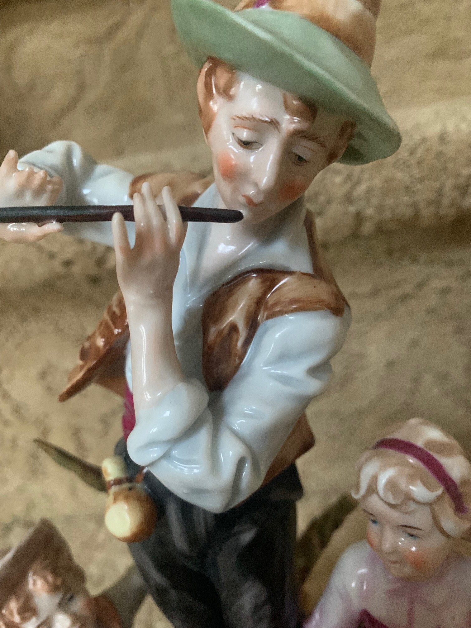 Kalk Porcelain Figurine Germany Marked Double Arrows - Etsy