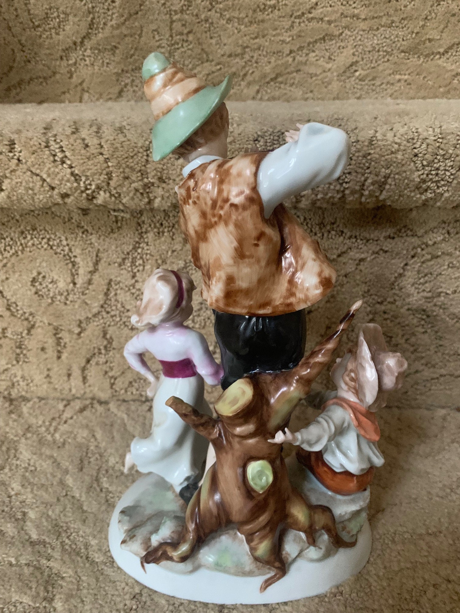 Kalk Porcelain Figurine Germany Marked Double Arrows - Etsy