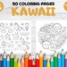 50 Kawaii Coloring Pages, Cute Coloring Pages, Coloring for Kids ...