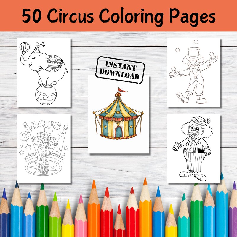 The Circus Book - Etsy