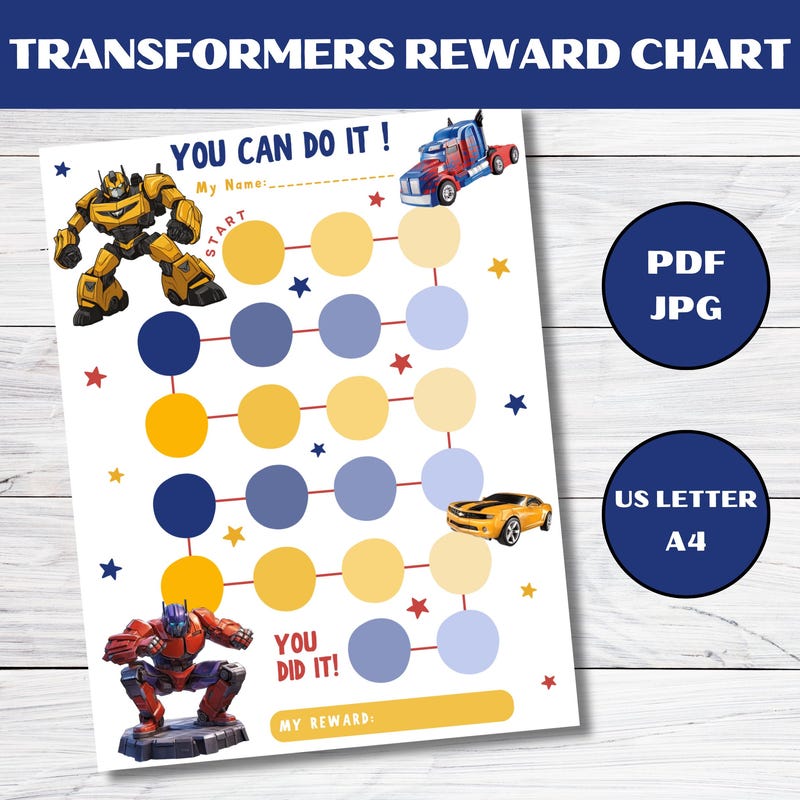 Transformers Sticker - Etsy