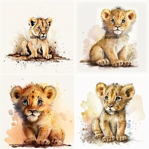 Best Lion Digital Clipart Bundle for Your Next Project - Perfect for ...