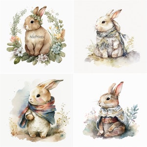 Bunny Mythology and Folklore, Nature and Wildlife Clipart - Legendary ...