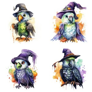 Parrot Clipart, Halloween Clipart, Spooky Halloween Costume, Ghost ...