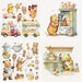 Watercolor Chef Winnie the Pooh Clipart for Baking and Kitchen Themes ...