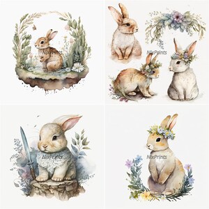 Bunny Mythology and Folklore, Nature and Wildlife Clipart - Legendary ...