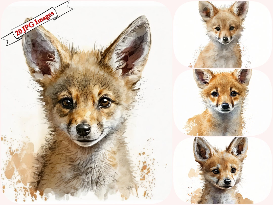 Adorable Clipart Baby Kioti Animal for Crafting ,high-resolution ,JPG ...