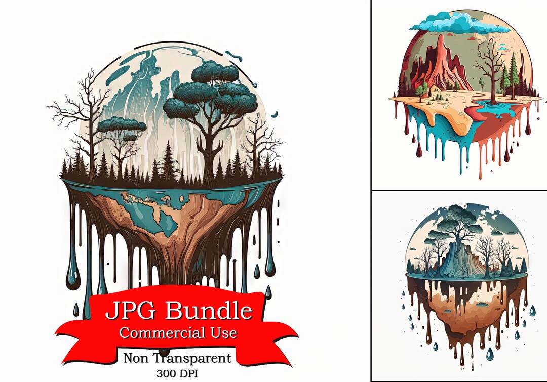 Earth Day Clipart, Earth Day Minimal Clipart, Simple Design, Eco ...