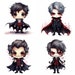 Cute Chibi Boy Vampire Clipart, Halloween Designs,watercolor Style ...