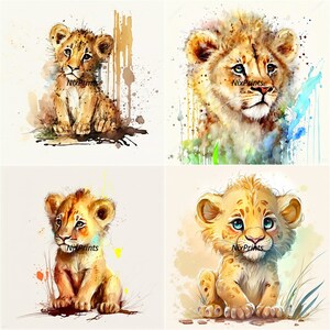 Best Lion Digital Clipart Bundle for Your Next Project - Perfect for ...