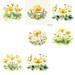 Buttercup Crown Clipart, Yellow Flowers Clipart, Buttercup Flowers ...