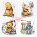 Fantasy Pooh Clipart Bundle Magical Spells, Knight and Castle Themes ...