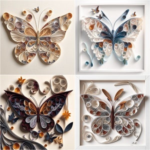 Premium Butterfly Clipart, 300 Dpi Jpgs, Digital Image Downloads for ...