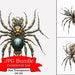 Gothic Vintage Steampunk Spider Clipart, Craft for Hobby Horse, Wall ...