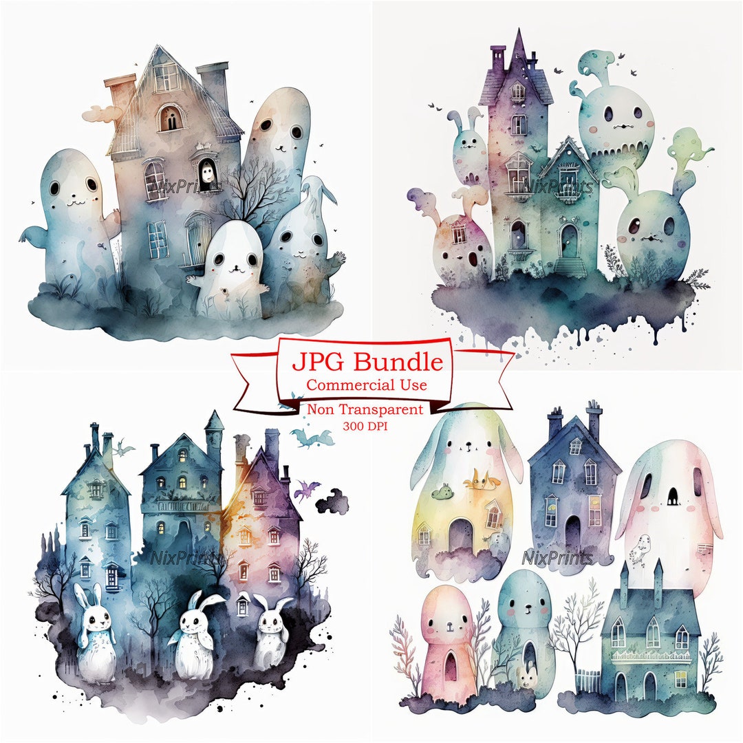 Bunny Ghosts, Haunted Houses, Holiday Celebrations, Magic Spells, Wild ...