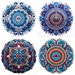 Super Detailed Mandala Clipart Folk Art-inspired Clipart - Etsy