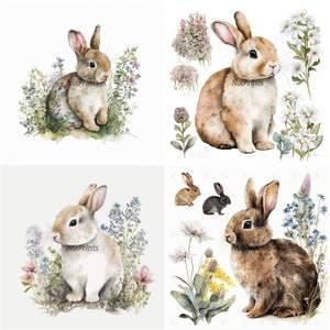 Bunny Mythology and Folklore, Nature and Wildlife Clipart - Legendary ...