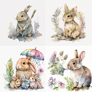 Bunny Mythology and Folklore, Nature and Wildlife Clipart - Legendary ...