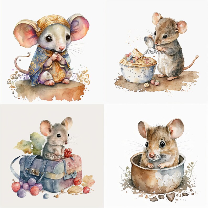 Cyberpunk Mouse Clipart Driving Drunk Dystopian Future - Etsy