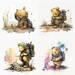 Cute Winnie the Pooh Clipart for Memorial Day, Science Fiction, and ...
