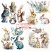 Bunny Mythology and Folklore, Nature and Wildlife Clipart Legendary ...