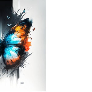 Watercolor Butterfly Clipart, 300 Dpi High Quality Jpgs, Digital Art ...