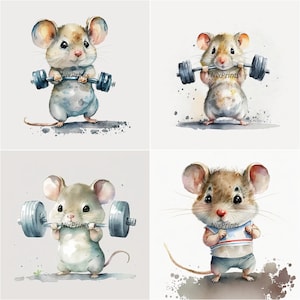 Mouse Sports and Fitness Clipart, Sports, Sports Team and Fan, Spring ...