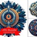 Super Detailed Mandala Clipart Folk Art-inspired Clipart - Etsy