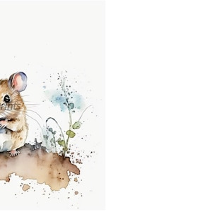 Mouse Earth Day & Environmental Clipart, Earth Day, Easter Celebration ...