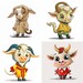 Baby Goat Clipart for Your Crafting and Design Needs, Digital Planner ...