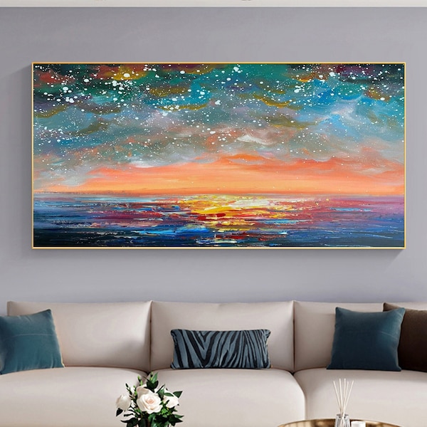 Starry Sky Painting - Etsy