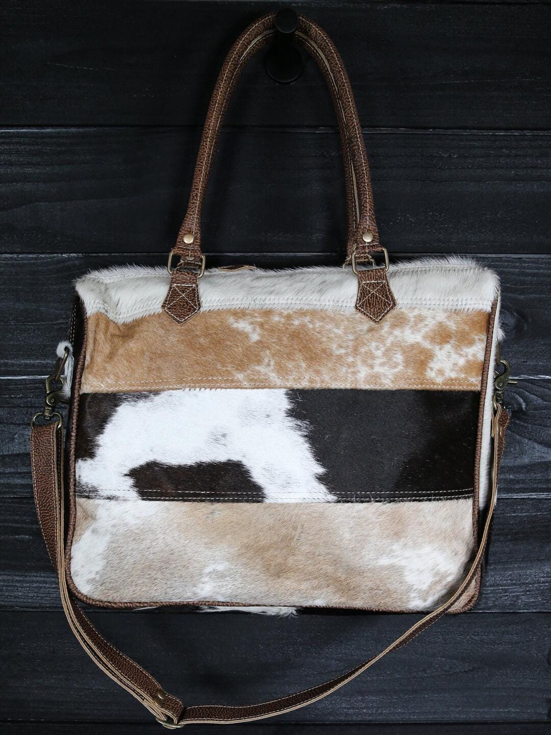 Western Briefcase, Leather Work Bag, Large Tote Bag, Leather Handbag ...