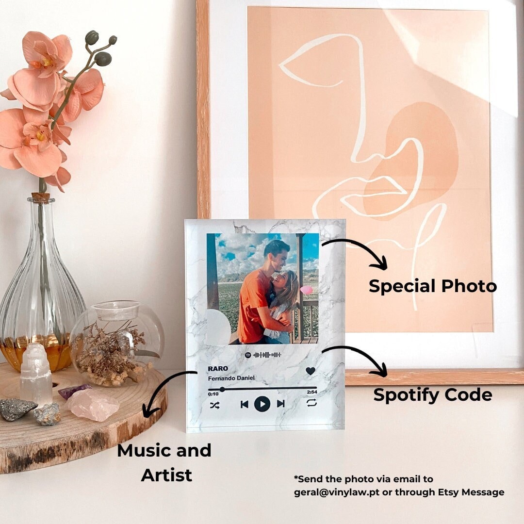 Custom Spotify Plaque Premium Personalized Song Plaque, Unique Gift ...