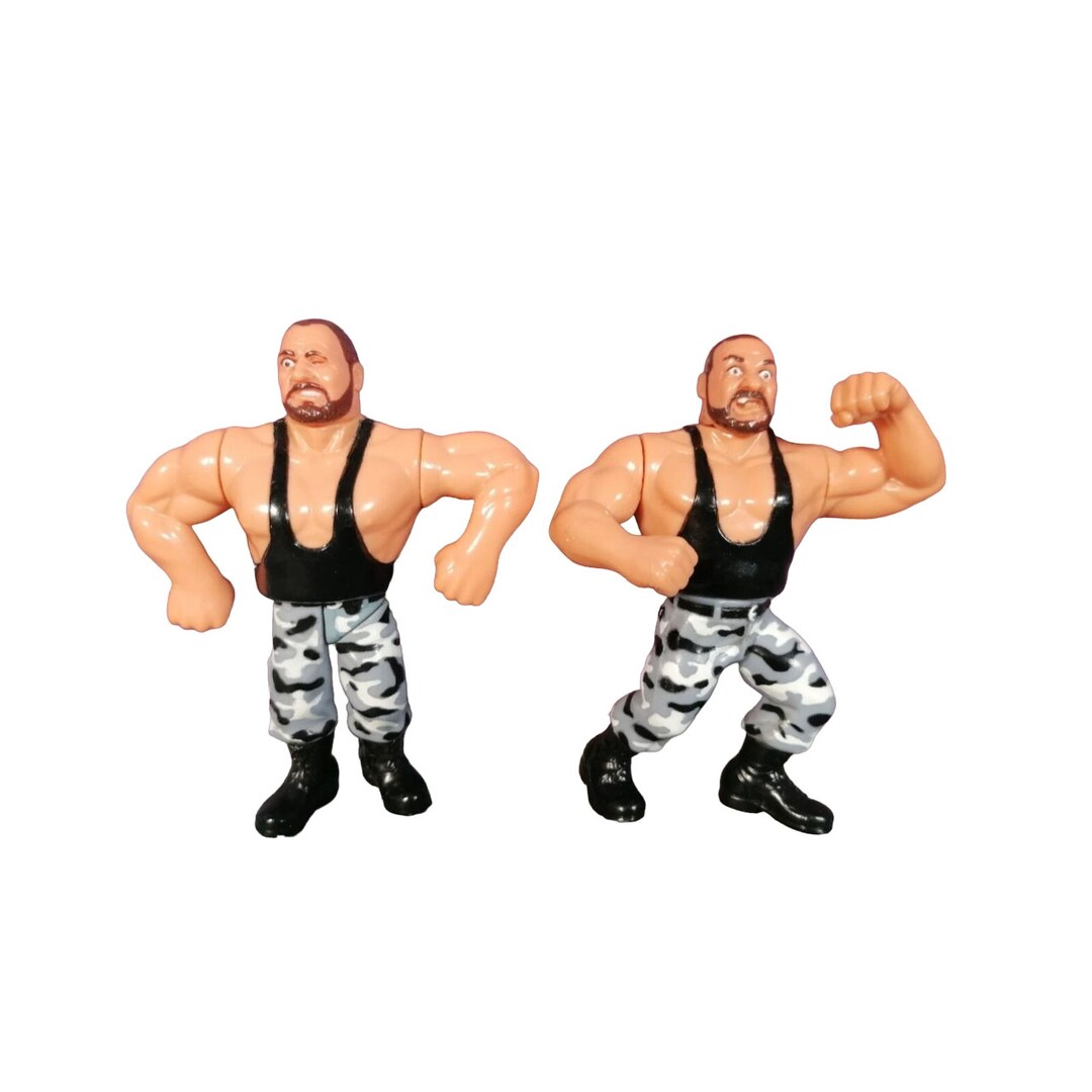 Bushwhackers Luke Butch WWF Series 2 Figure WWE Hasbro Wrestling 1990s ...