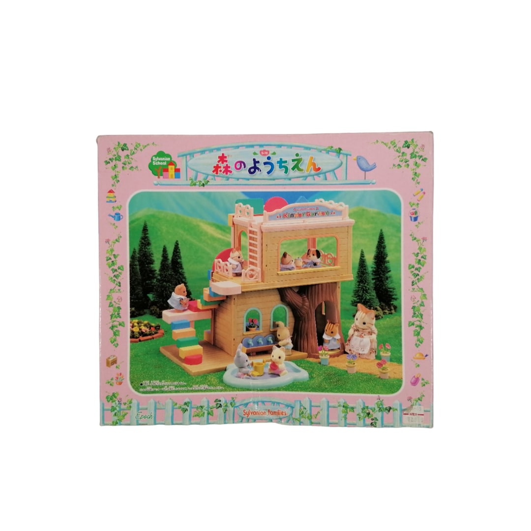 Sylvanian Families Kindergarten Japanese Edition School House - Etsy