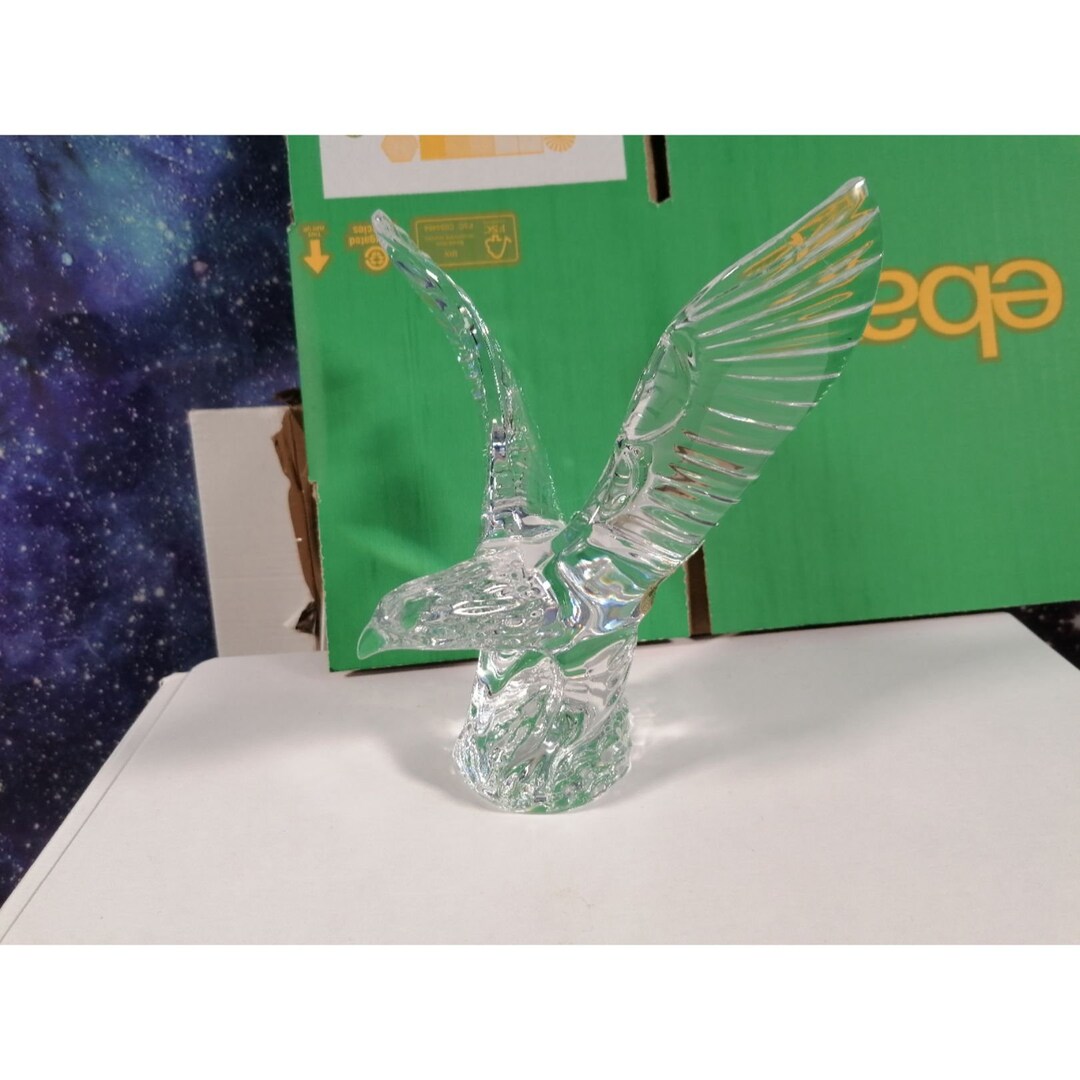 Waterford Crystal Eagle Fred Curtis 1995 Handmade in Ireland Vintage 5 ...