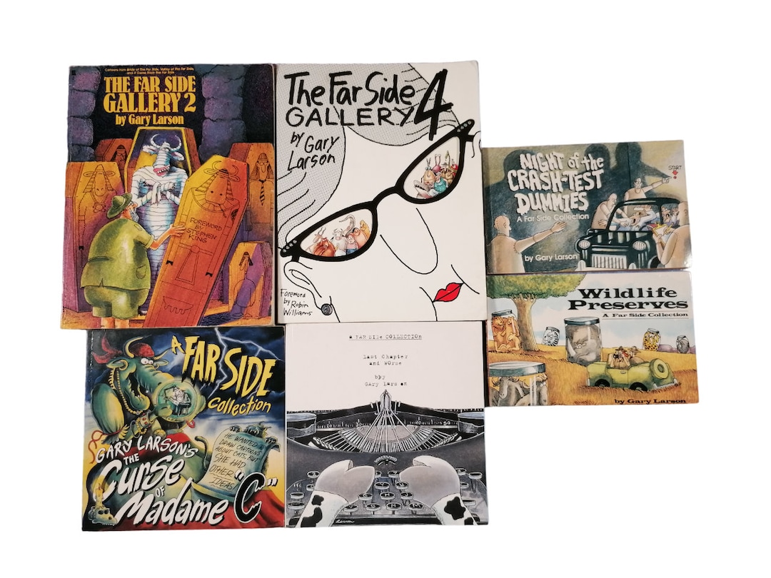 The Far Side Gary Larson 6 Book Bundle Lot Collection Comic Vintage ...
