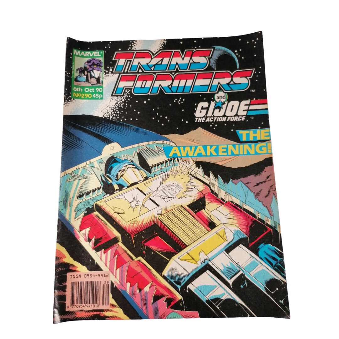 Transformers UK 290 Marvel UK 6th October 1990 Comic G1 MTMTE British ...