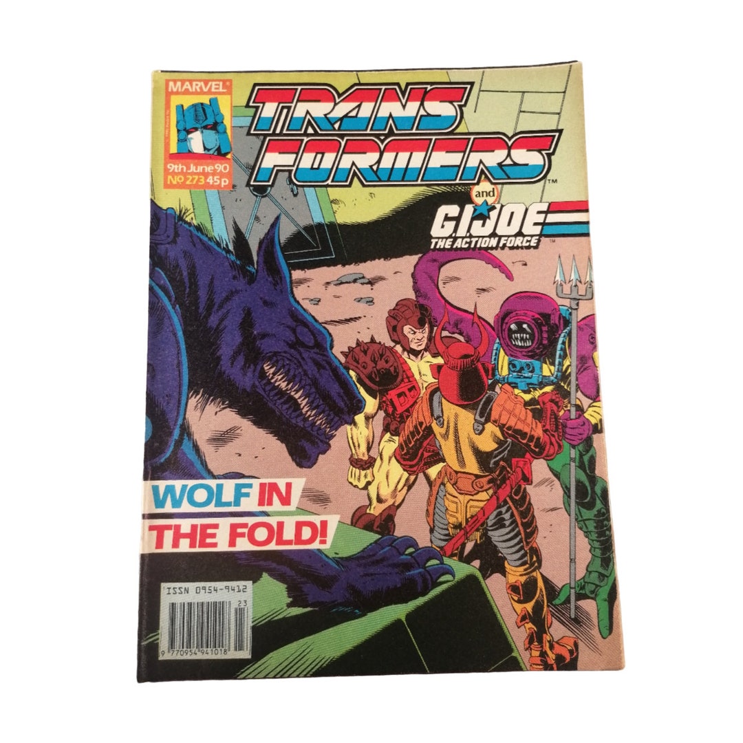 Transformers UK 273 Marvel UK 9th June 1990 Comic G1 British GI Joe - Etsy