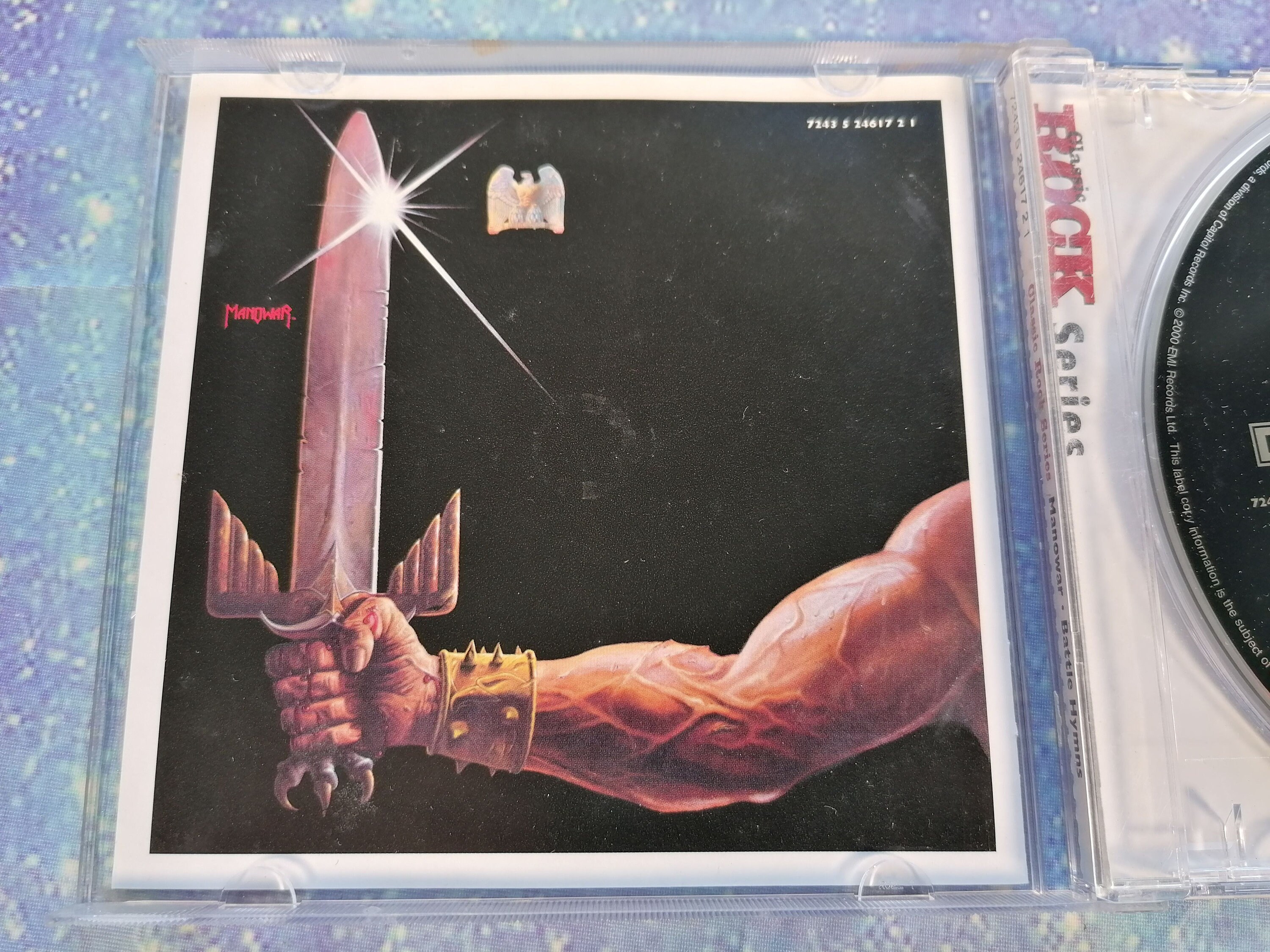 Manowar Battle Hymns CD 2000 Classic Rock Series Digital - Etsy