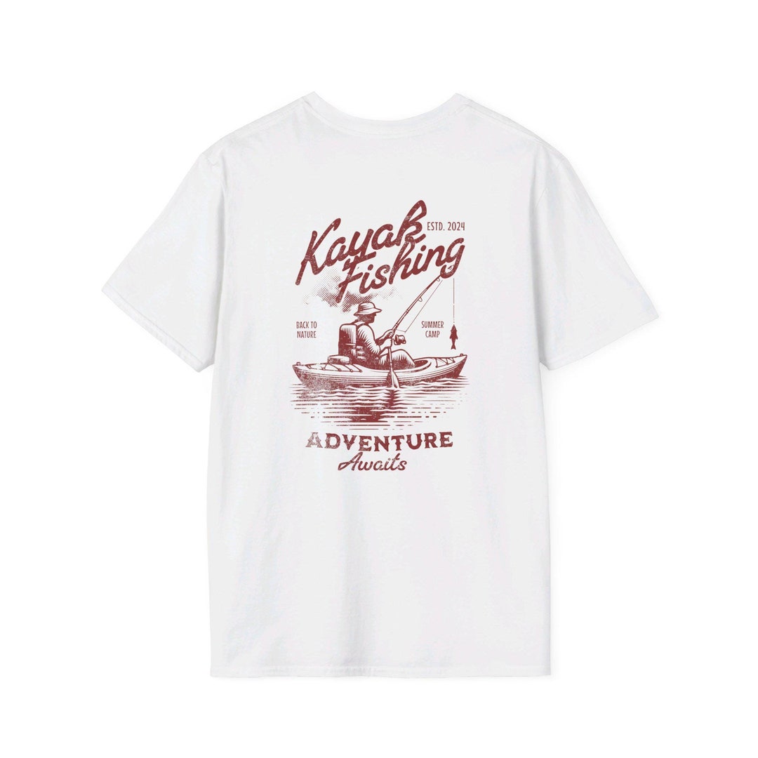 Funny Kayak Fishing Shirt Kayak Fisherman Gift Kayak Fishermen Gifts ...